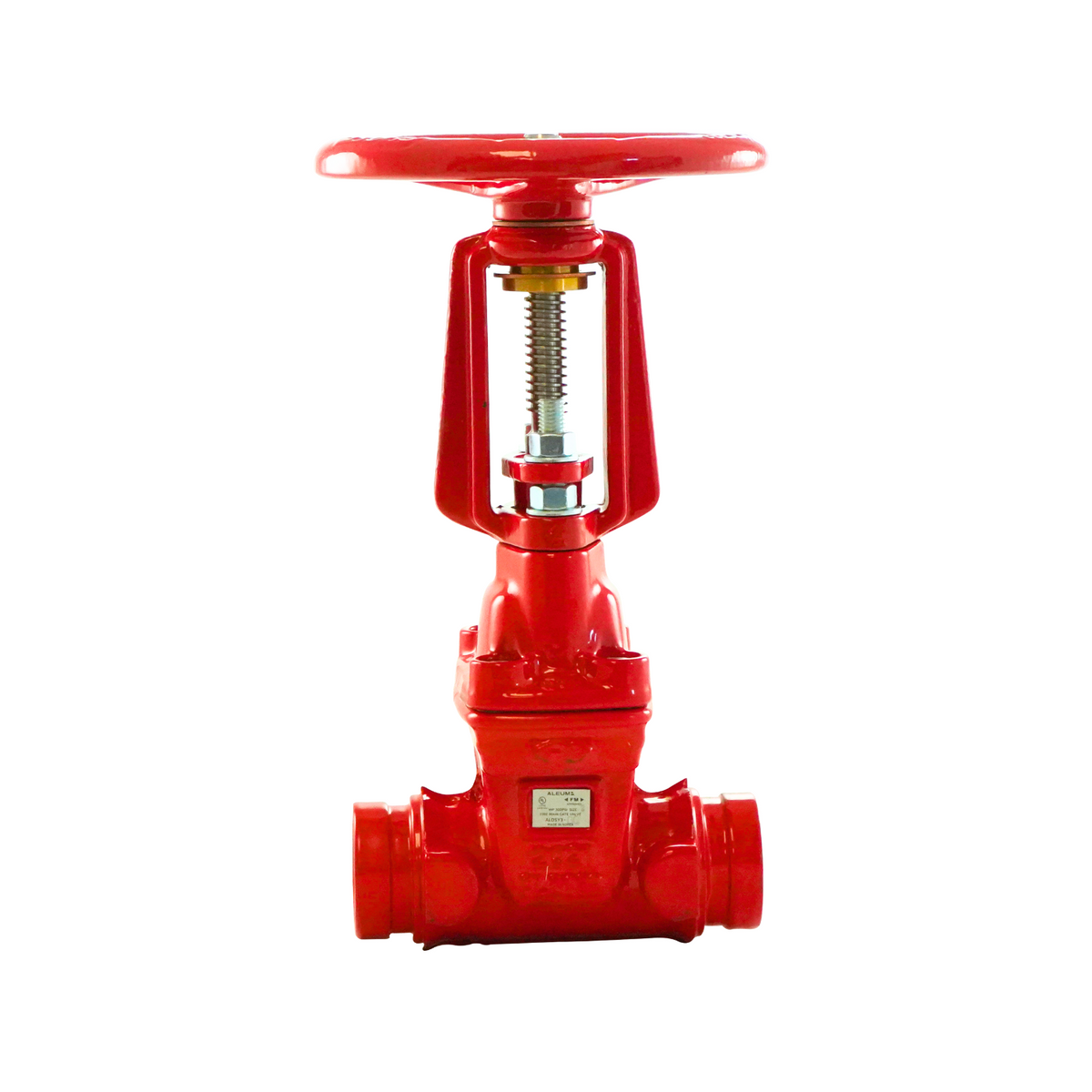 ALOSY-GG ∙ OS&Y Gate Valve Resilient Seat, Grooved – ALEUM