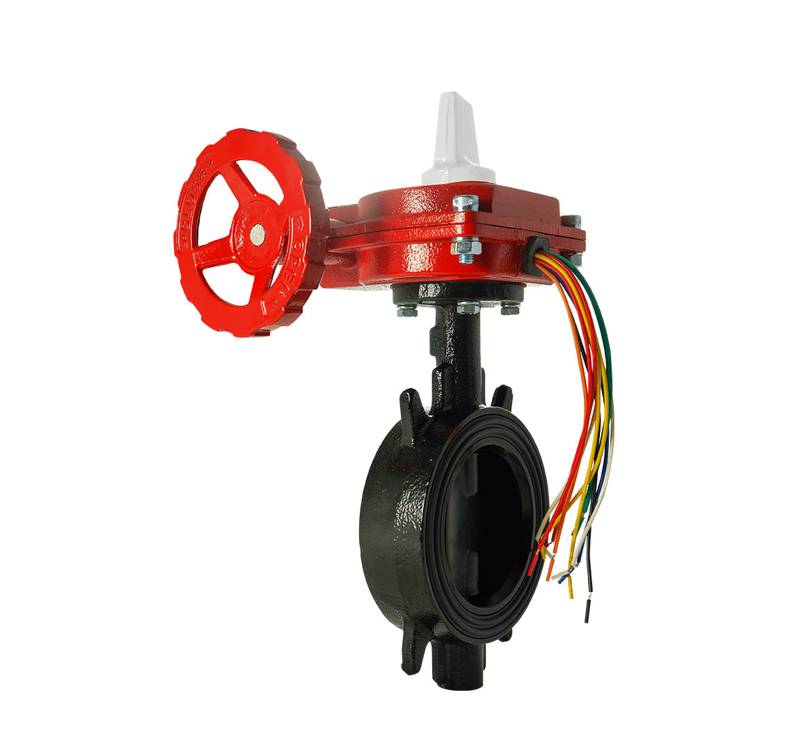 HPW1C ∙ Ductile Iron Butterfly Valve Supervised Closed, Grooved – ALEUM